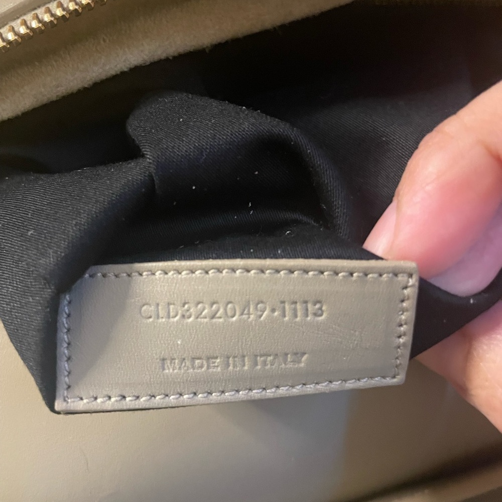 Saint Laurent Ysl Taupe Duffel Boston Bag With Strap - Gem